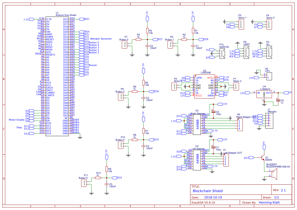 Due Shield - EasyEDA open source hardware lab