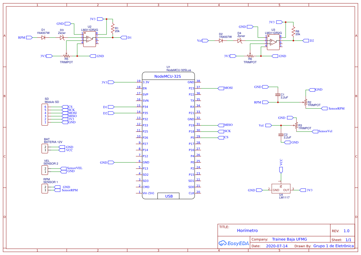 Horimetro_Baja - OSHWLab