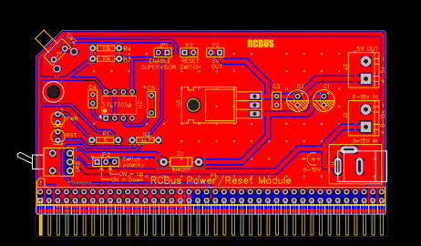 RCBUS PWR and RESET - OSHWLab