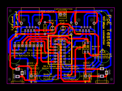 PoE Voltage &Type tester(Done)-Fabricated - OSHWLab