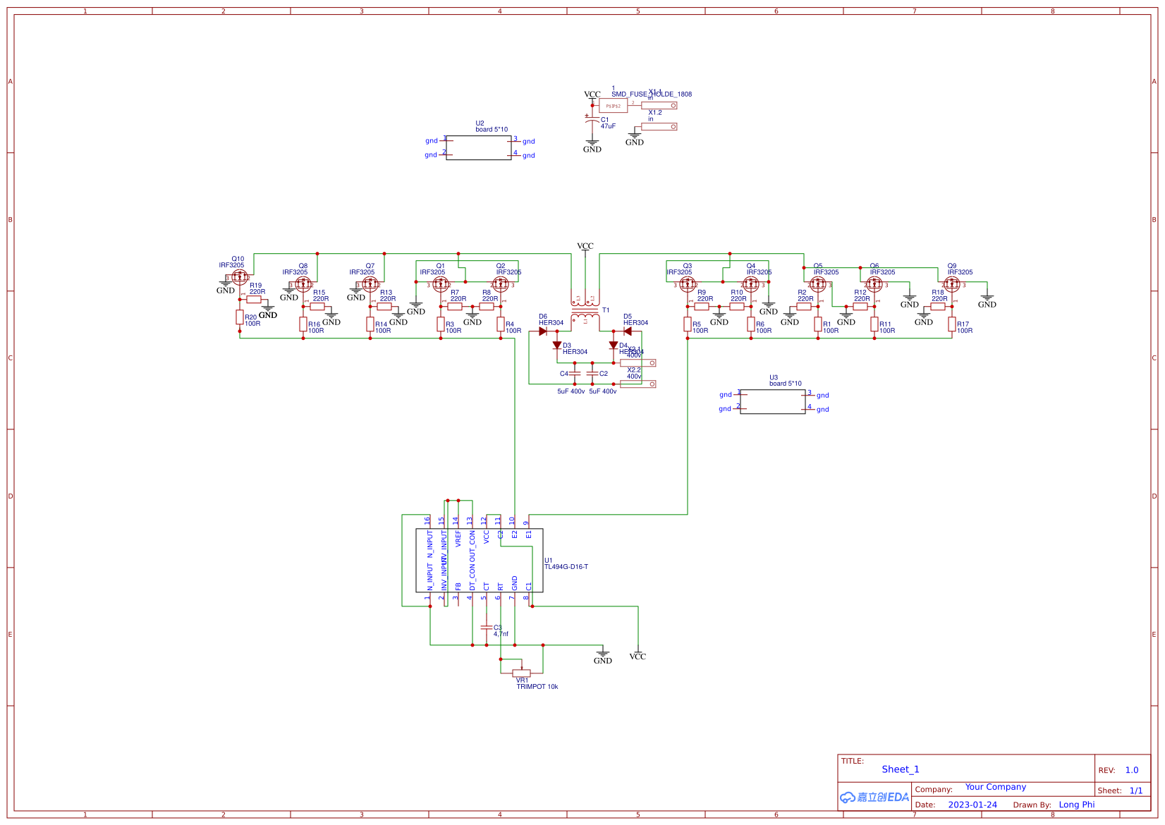 tl494 3000000000000000000000KW - EasyEDA open source hardware lab