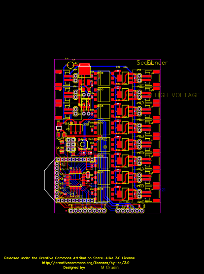 EL Sequencer (Open hardware) copy - EasyEDA open source hardware lab