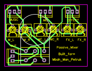 Passive Volume Control 3 Input - OSHWLab