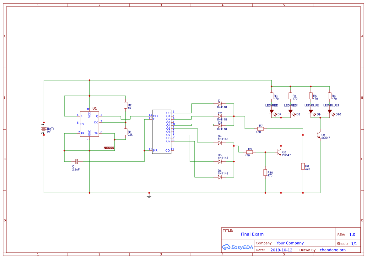 final exam - EasyEDA open source hardware lab