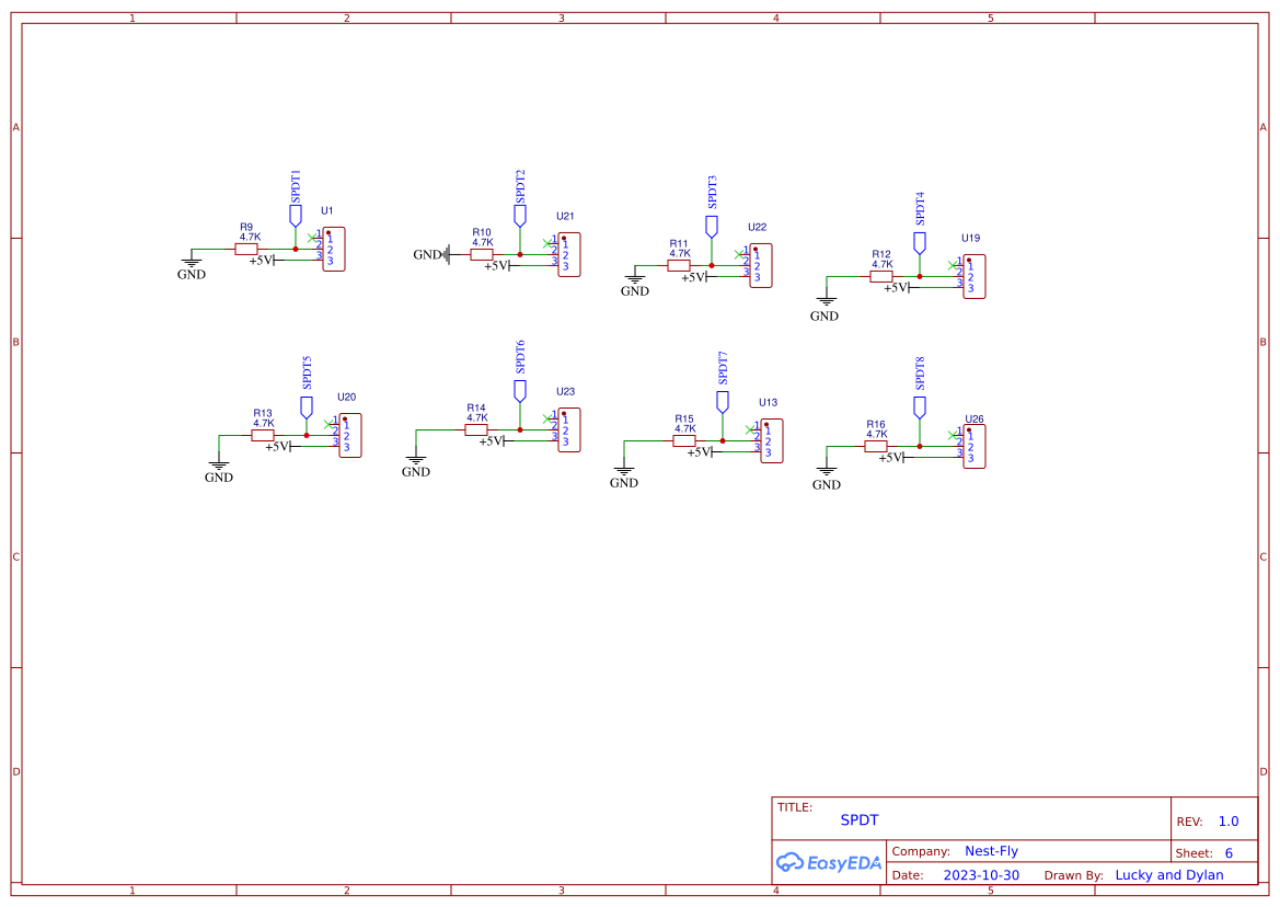 [Nest-Fly][Electrical Design] - EasyEDA open source hardware lab