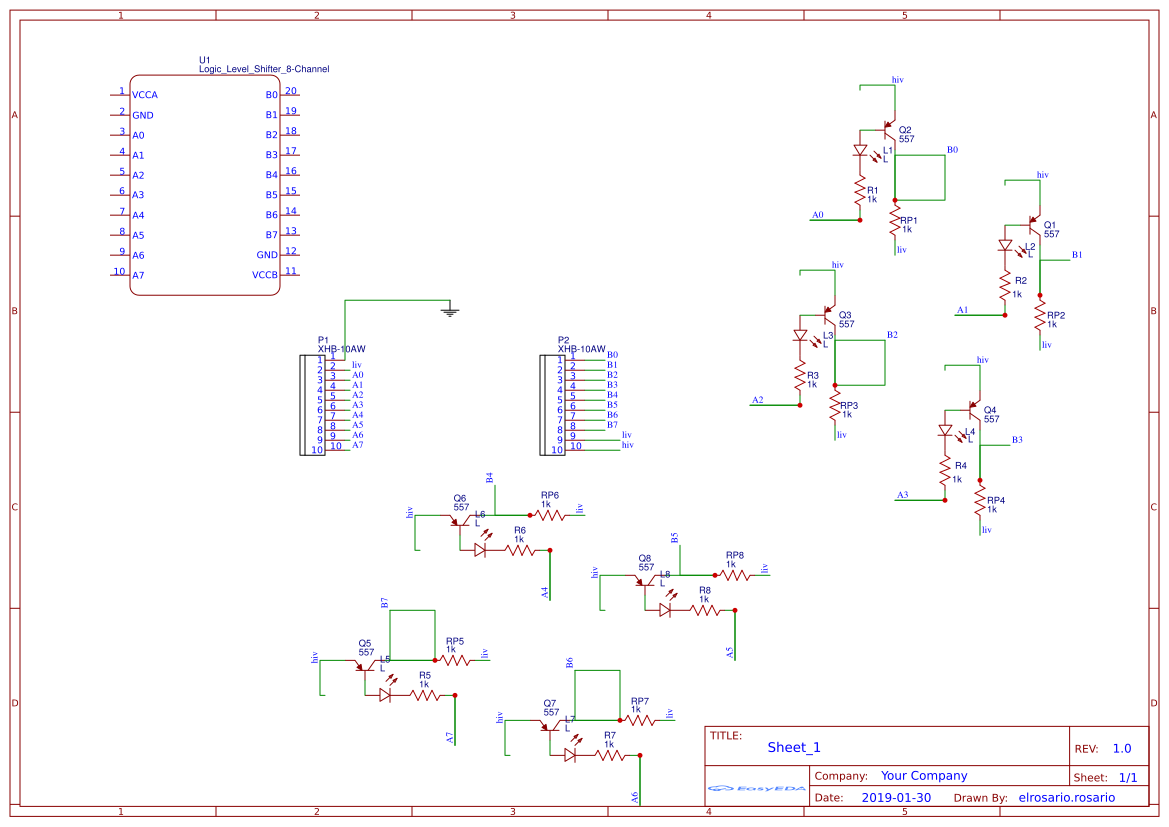 LEVEL_SHIFTER 2.0 - EasyEDA open source hardware lab