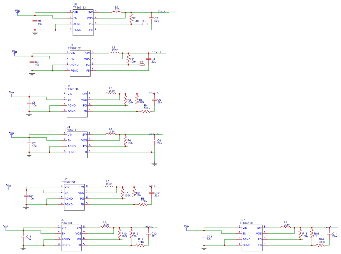TPS62160 3V-17V 1A Step-Down Converters with DCS-Control™ - EasyEDA ...