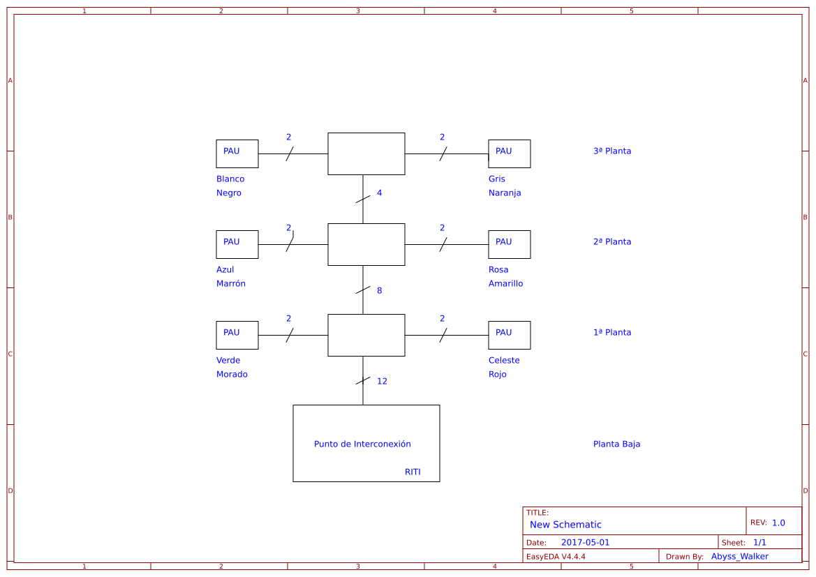 Esquema 1 fibra - OSHWLab