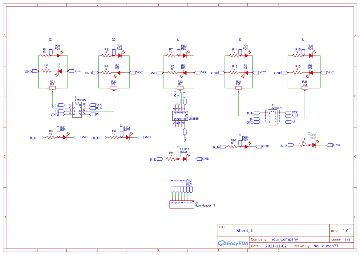 IR array - EasyEDA open source hardware lab