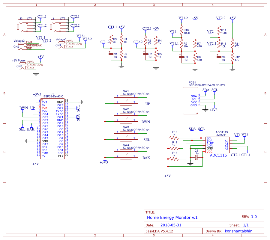 Home Energy Monitor copy - EasyEDA open source hardware lab