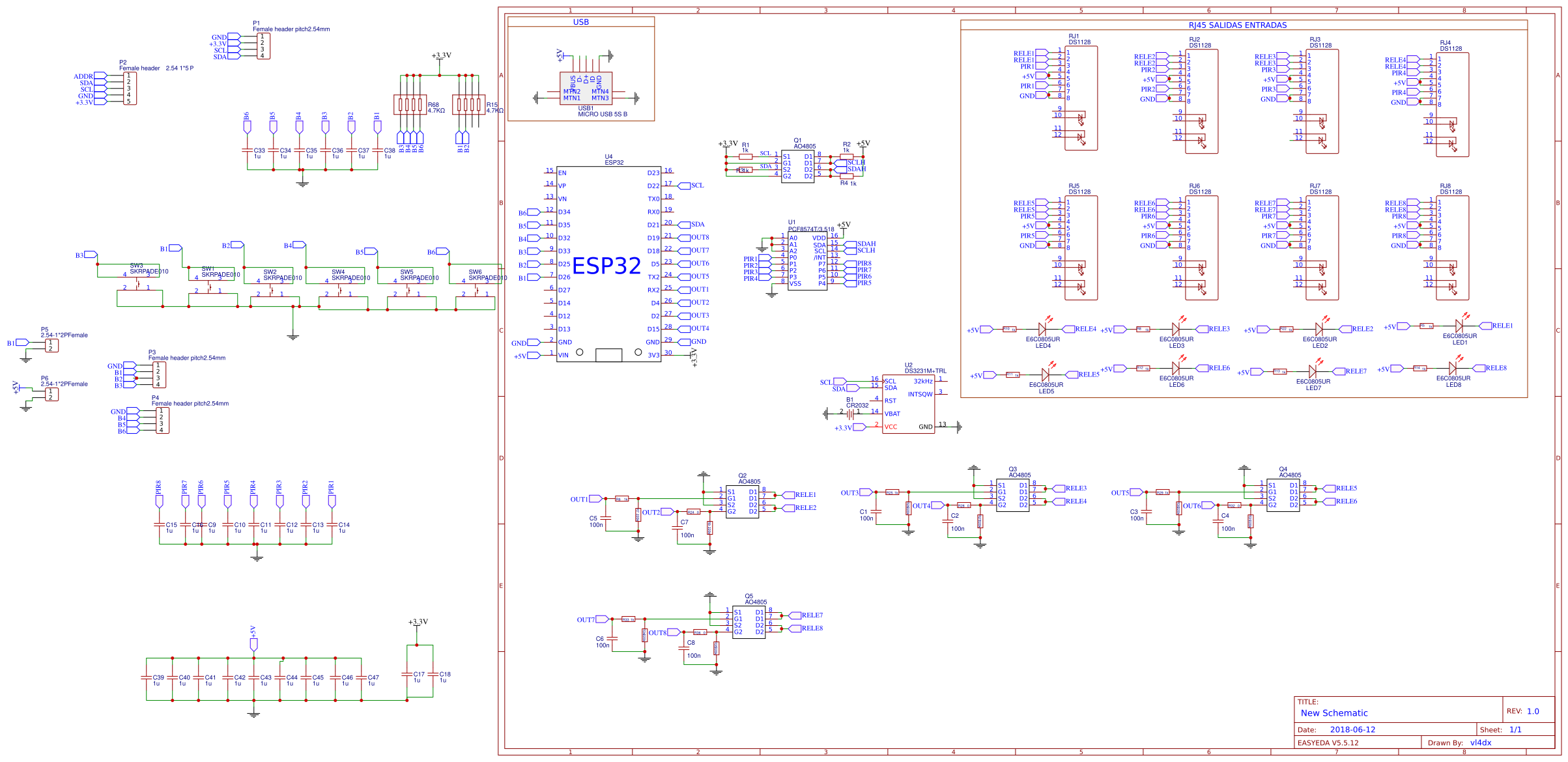 DOMOTICA ESP32 copy - Platform for creating and sharing projects - OSHWLab