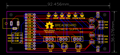 Breadboard PSU - EasyEDA open source hardware lab