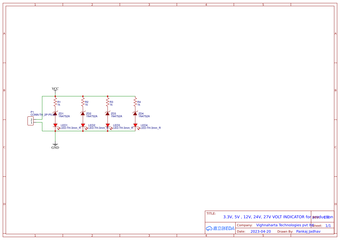 27 24 12 volt indicator for shridhar - EasyEDA open source hardware lab