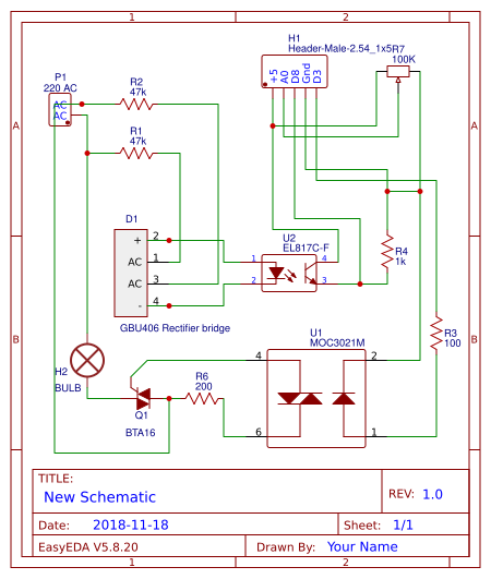 Arduino-AC-Dimmer - EasyEDA open source hardware lab