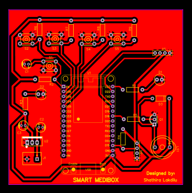 Smart medibox - EasyEDA open source hardware lab