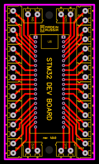 STM32 (dev terminal expansion board) - OSHWLab
