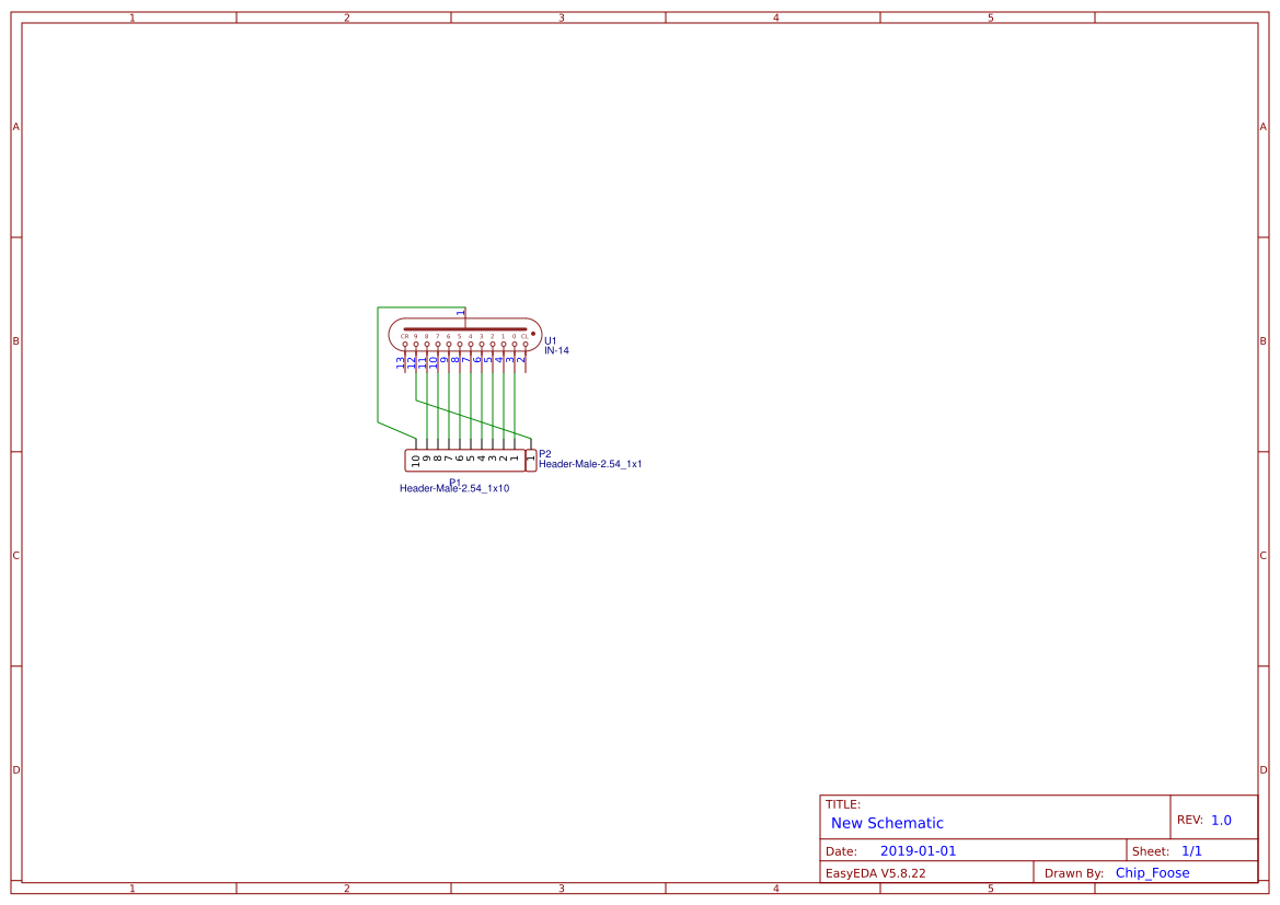 IN14_panel - EasyEDA open source hardware lab