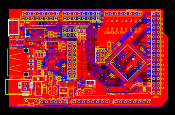 Arduino Uno Board - OSHWLab