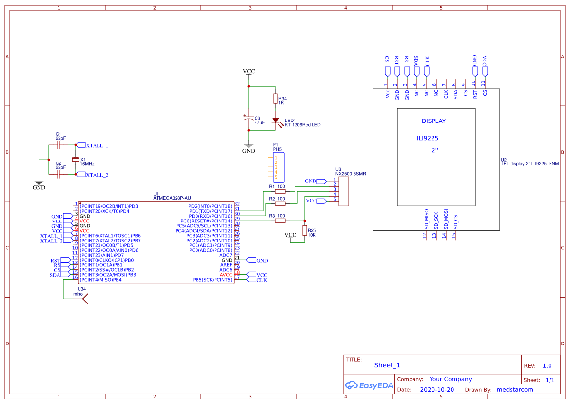 Sanitayser_LCD - EasyEDA open source hardware lab