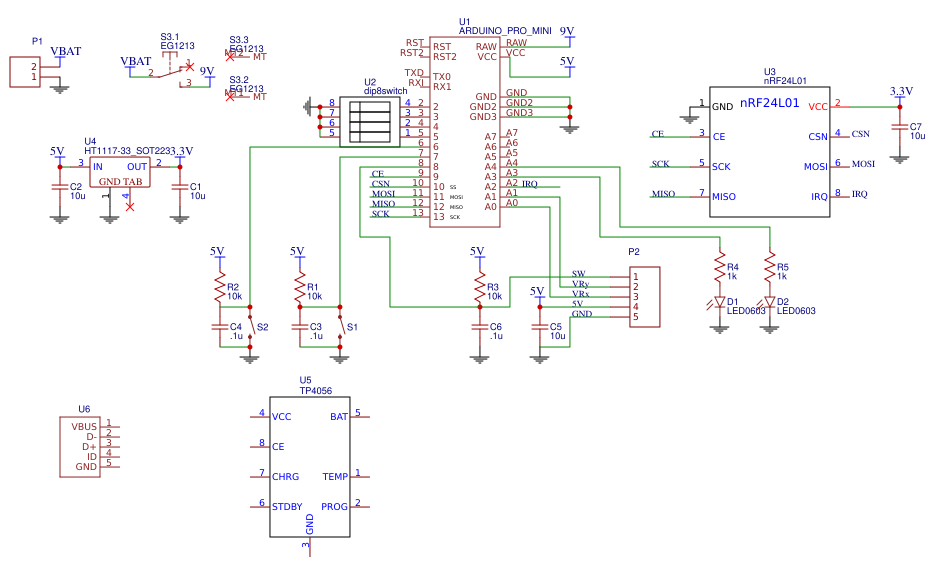 Arduino remote - OSHWLab