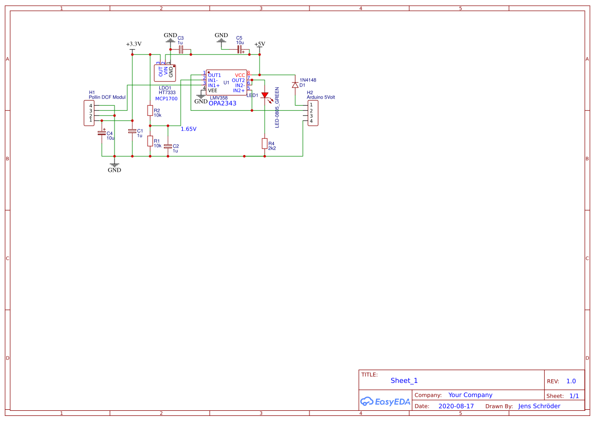 DCF-Adapter Pollin - EasyEDA open source hardware lab