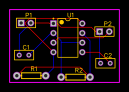 astable multivibrator using ic555 - EasyEDA open source hardware lab