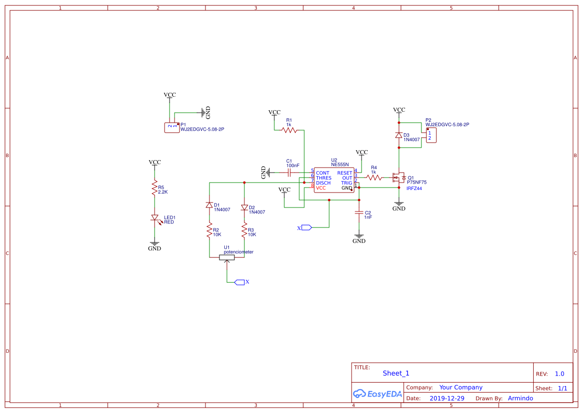 DC Motor Speed Control - OSHWLab