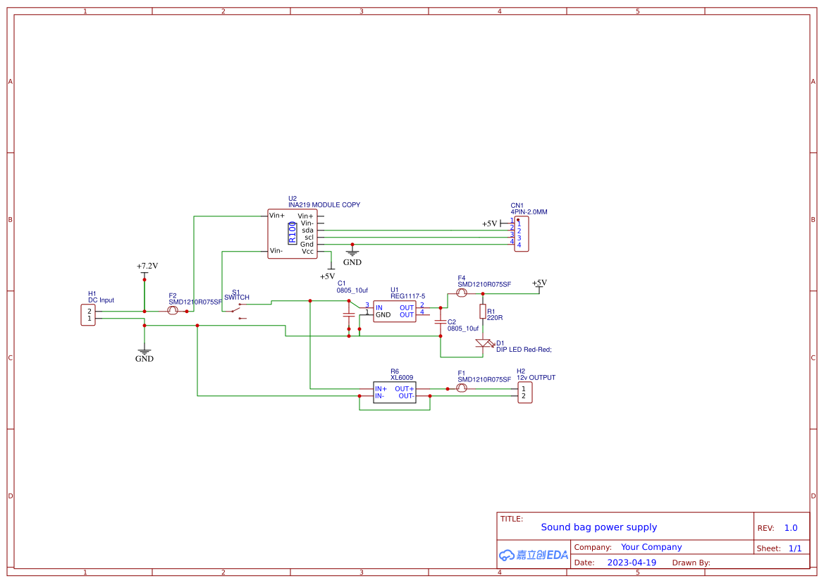 Mixer Power Supply - EasyEDA open source hardware lab