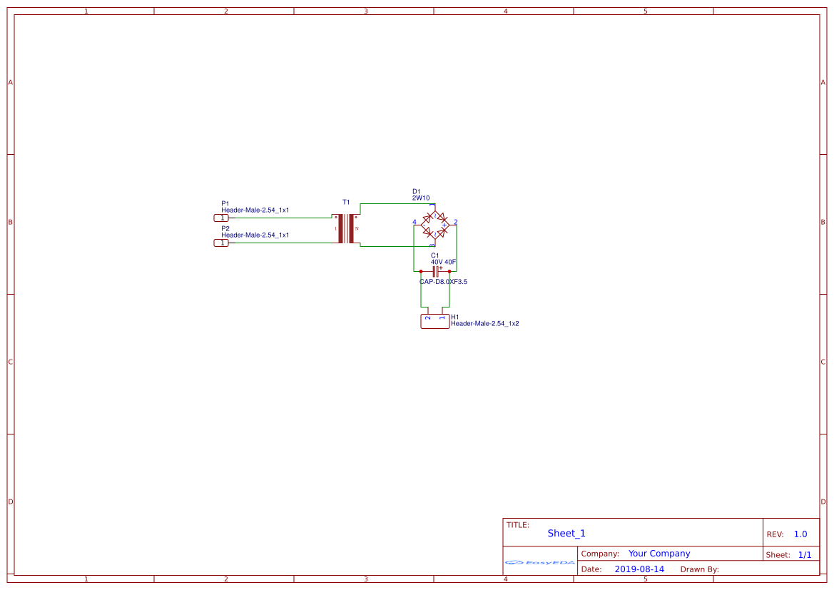 simple linear 24v supply - EasyEDA open source hardware lab