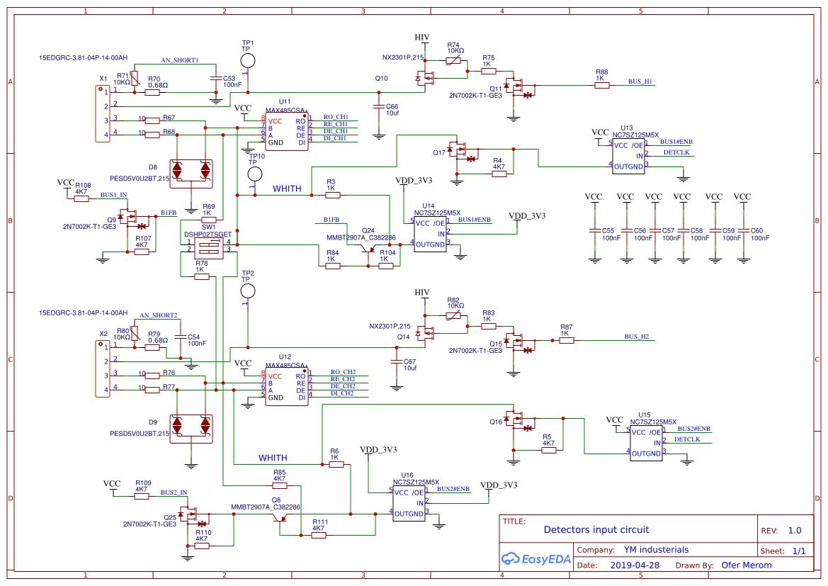 ympnl - EasyEDA open source hardware lab