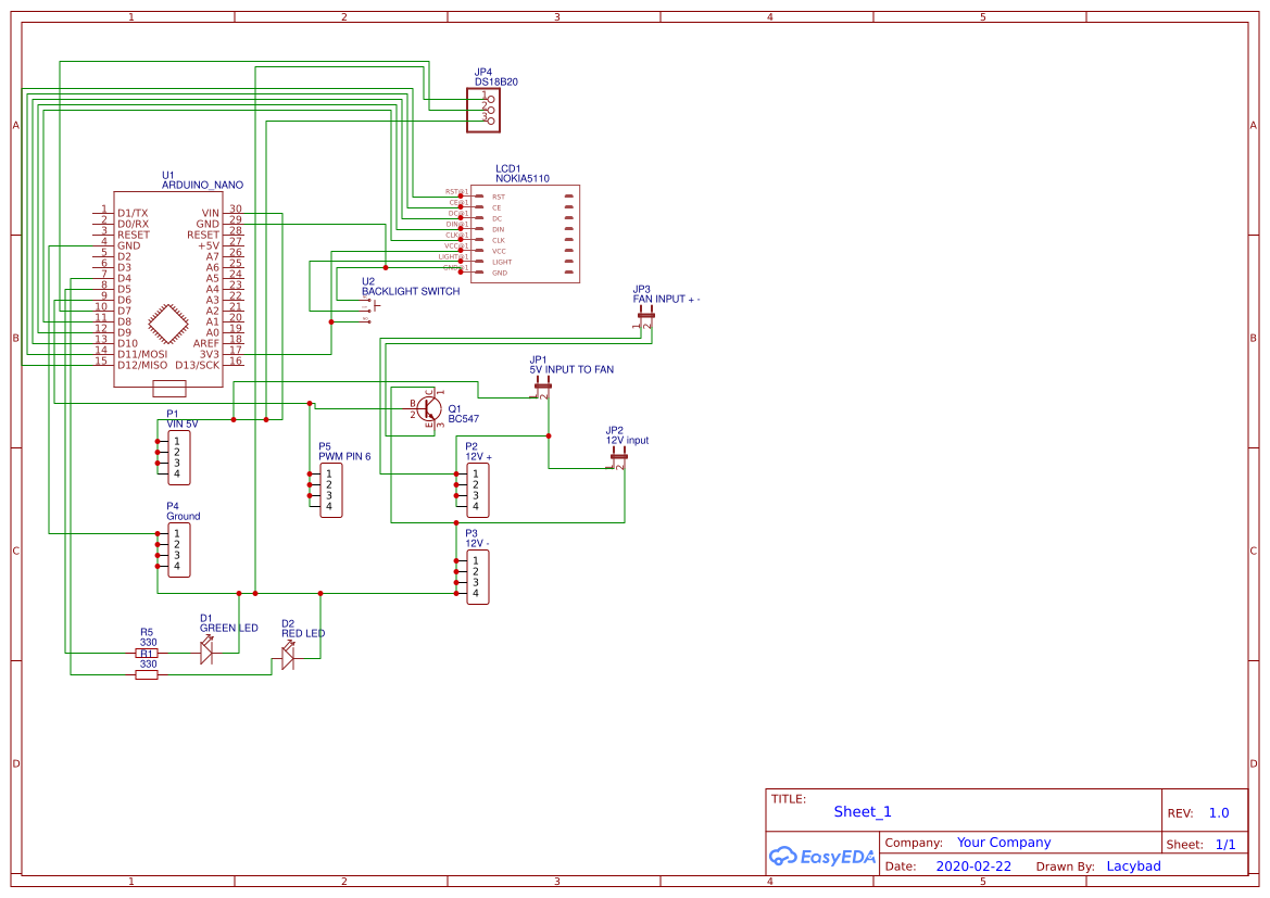 Arduino Fan Controller - OSHWLab
