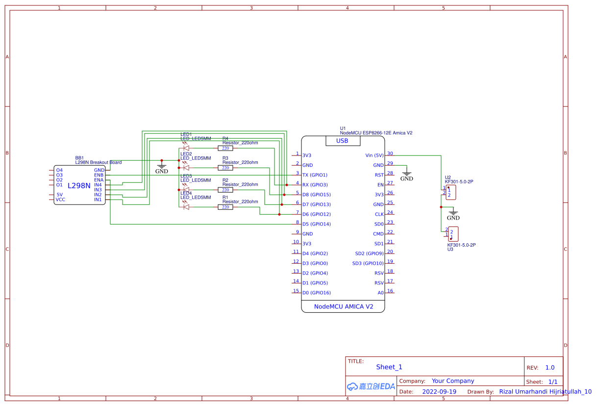 Sumobot Rotechtion esp8266 - OSHWLab