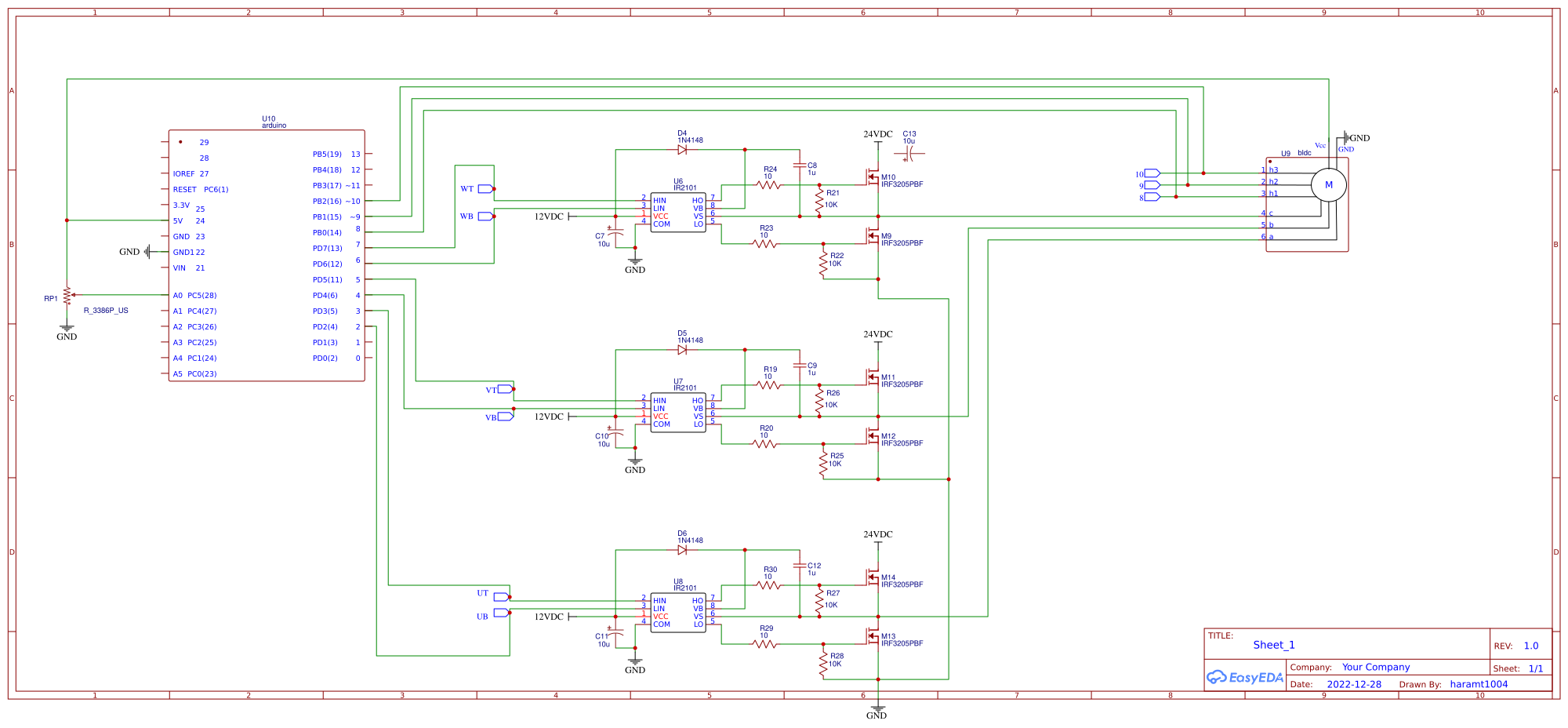 bldc circuit - EasyEDA open source hardware lab