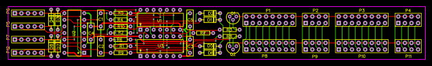 NAND 565 : Two program lines block - OSHWLab