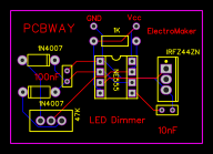 LED Chaser - OSHWLab