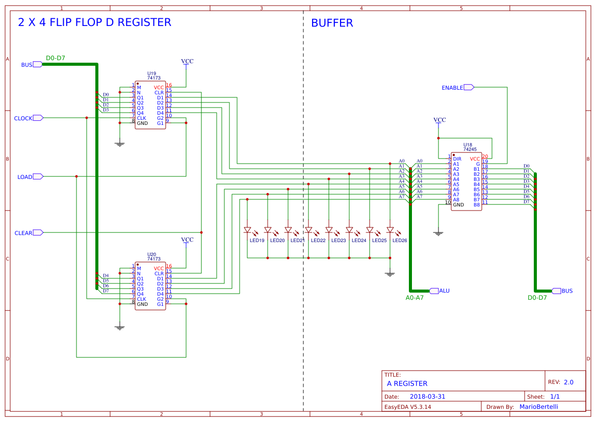 8 BIT BEN EATER BREADBOARD COMPUTER copy - EasyEDA open source hardware lab