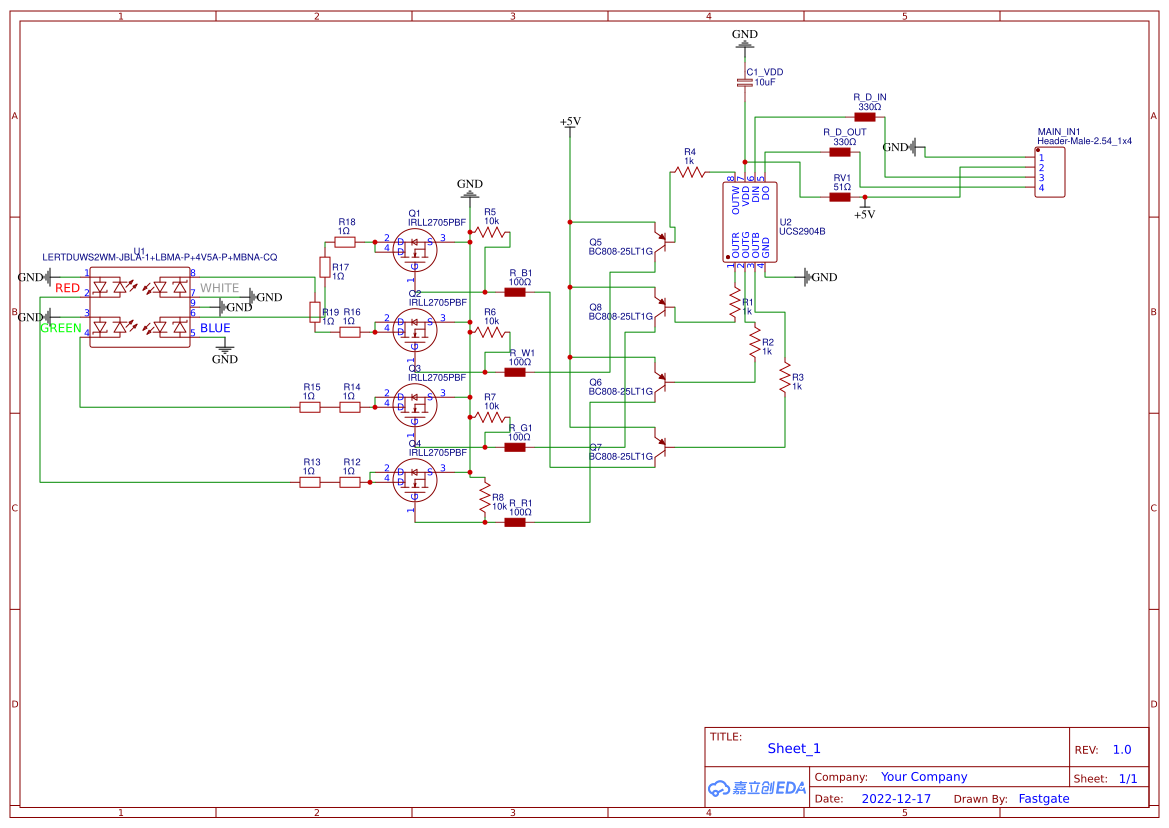 Golf 6 Deamon Eyes - EasyEDA open source hardware lab