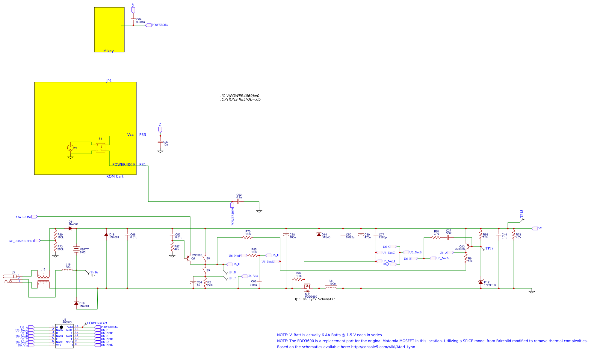 Atari Lynx v1 - OSHWLab