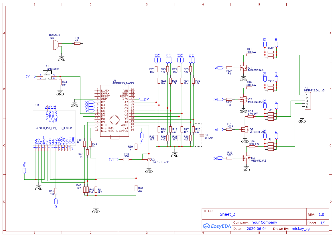 18650 Li-Ion battery tester - OSHWLab