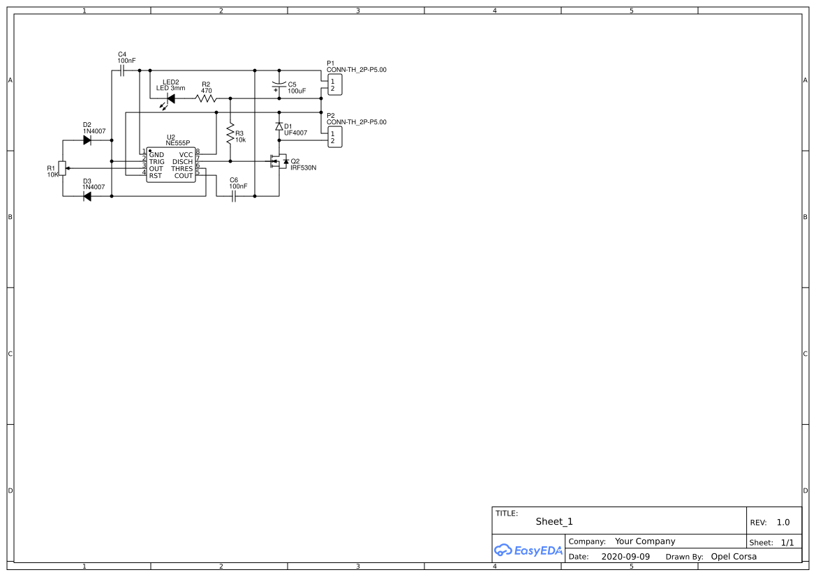 555 motor controller - OSHWLab