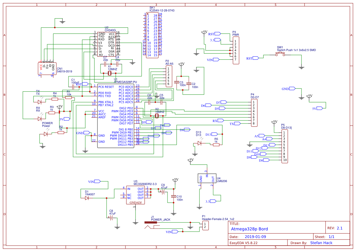 wecker_projekt - EasyEDA open source hardware lab