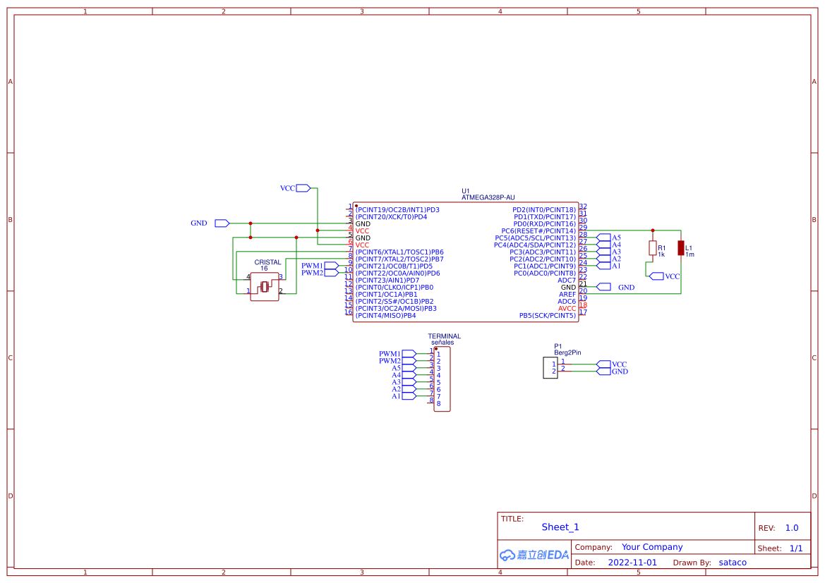Placa control de codo - OSHWLab