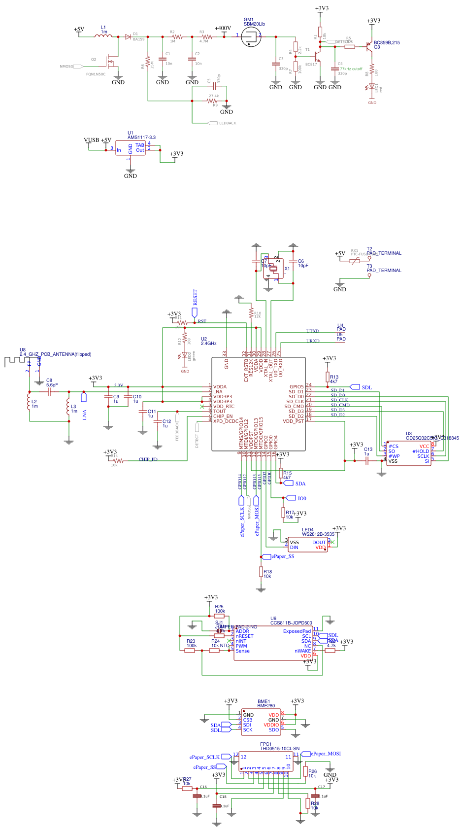Geiger_v2 - EasyEDA open source hardware lab