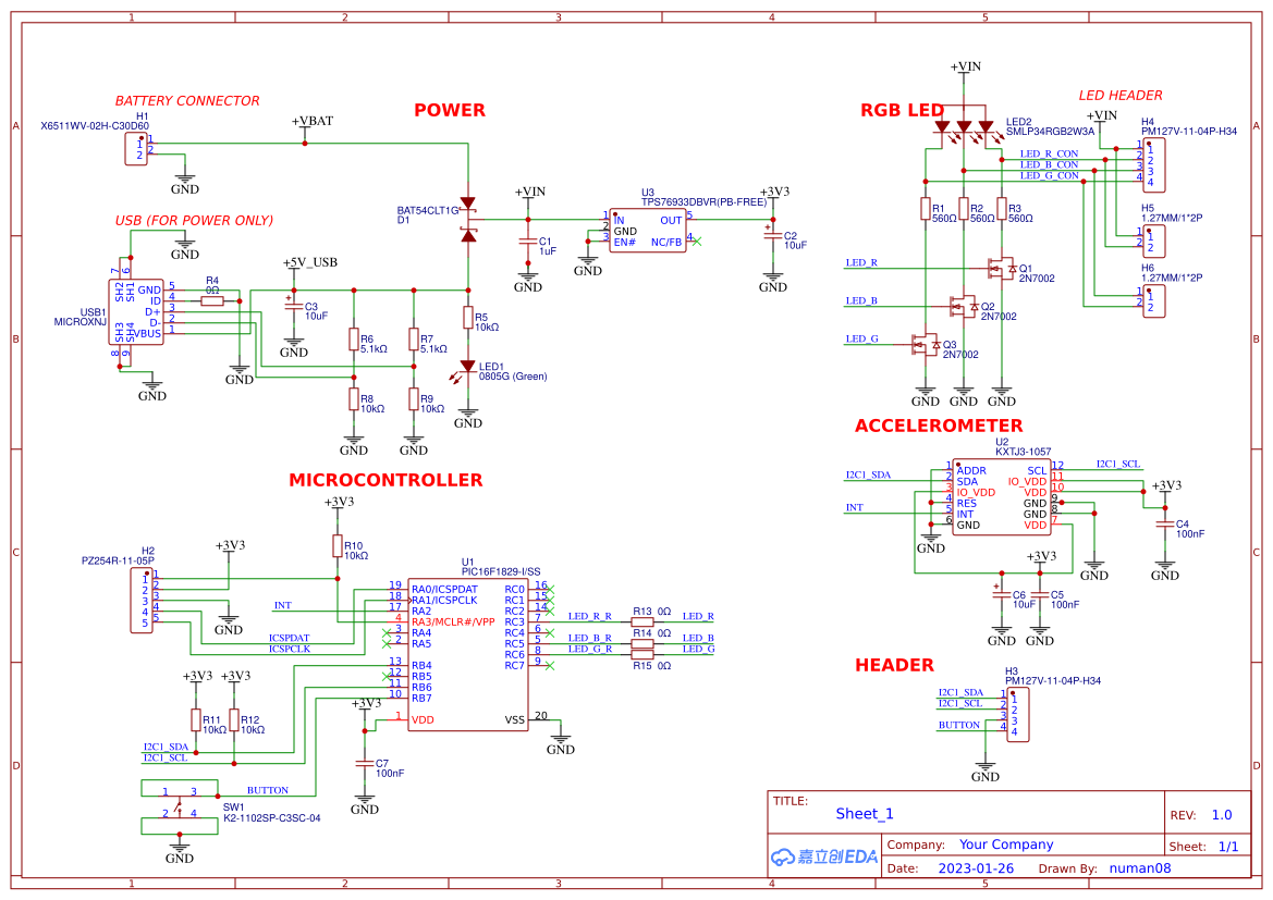 My Board - EasyEDA open source hardware lab