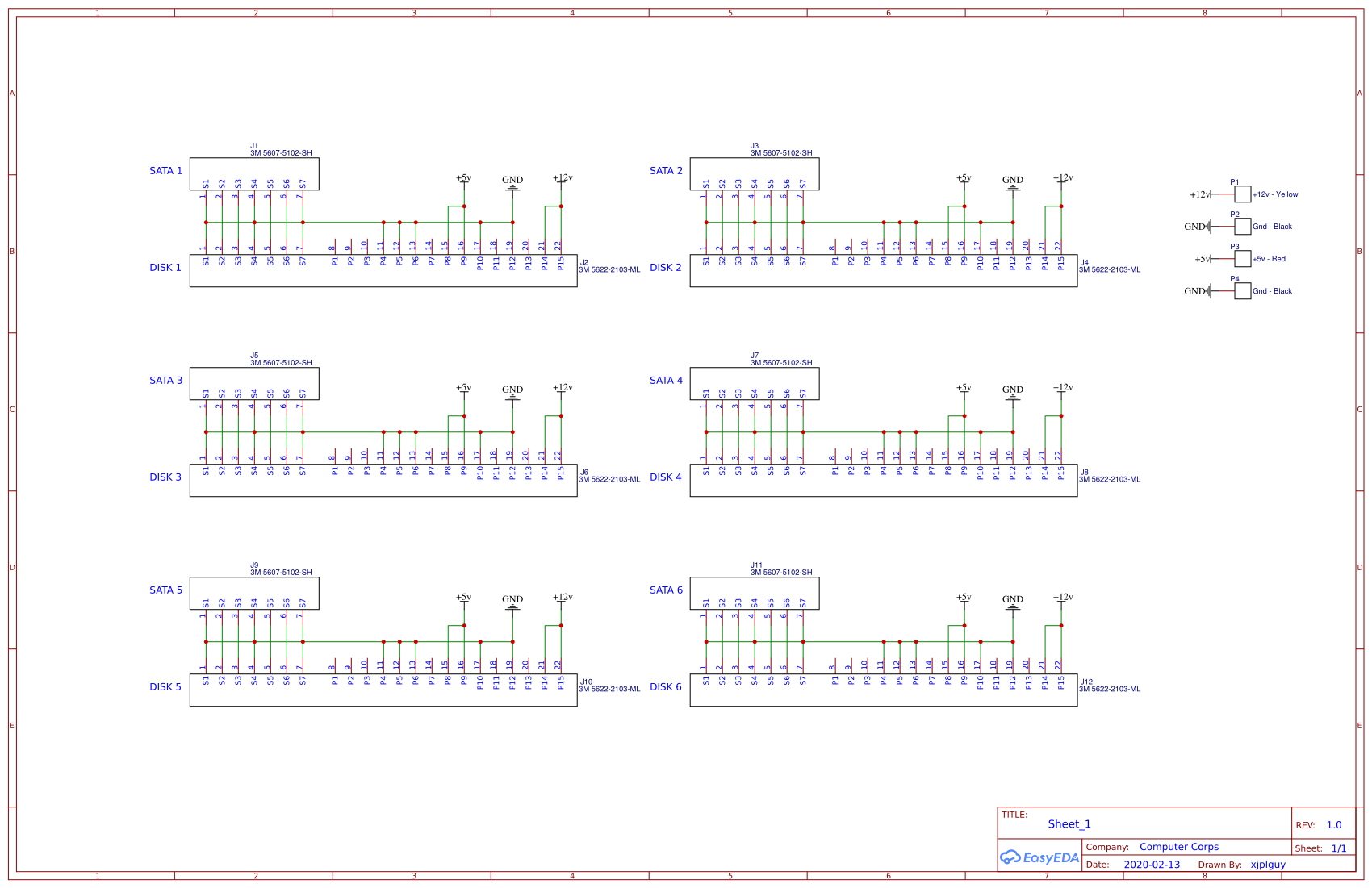 SATA Wiping Board Rev 2.0 - Platform for creating and sharing projects - OSHWLab