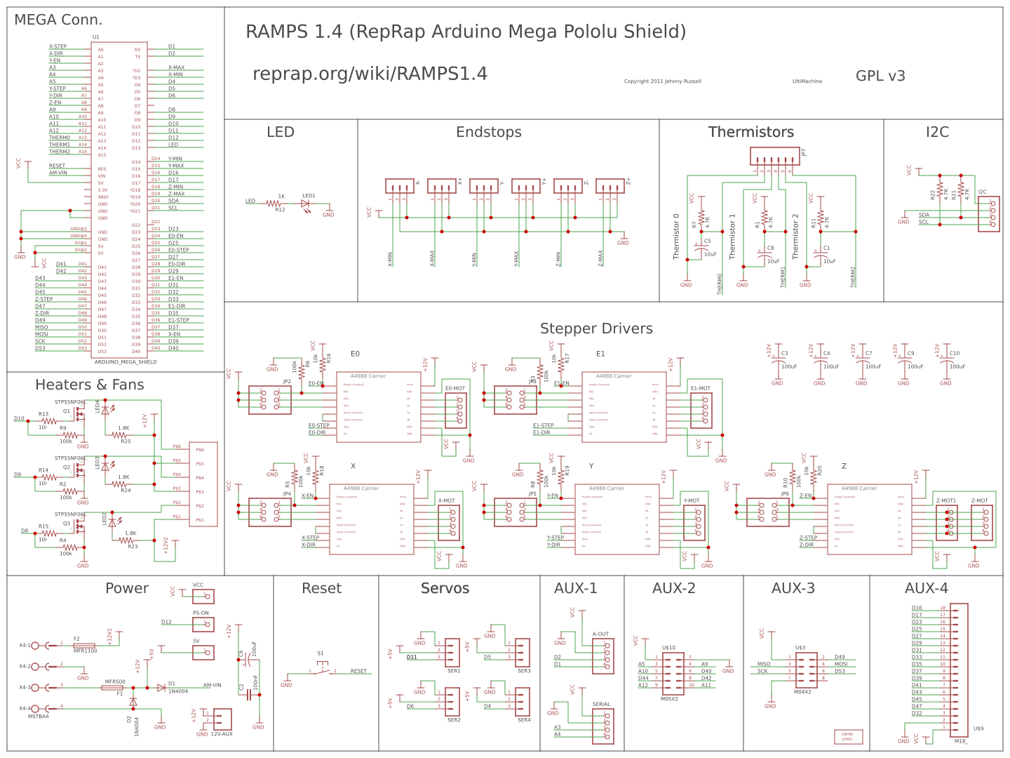 RAMPS 1.41 copy - OSHWLab