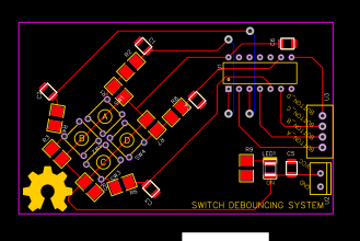 Switch debouncing system - EasyEDA open source hardware lab