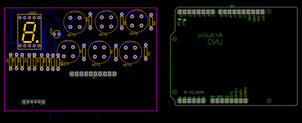 7 segment pushbutton elevator - EasyEDA open source hardware lab