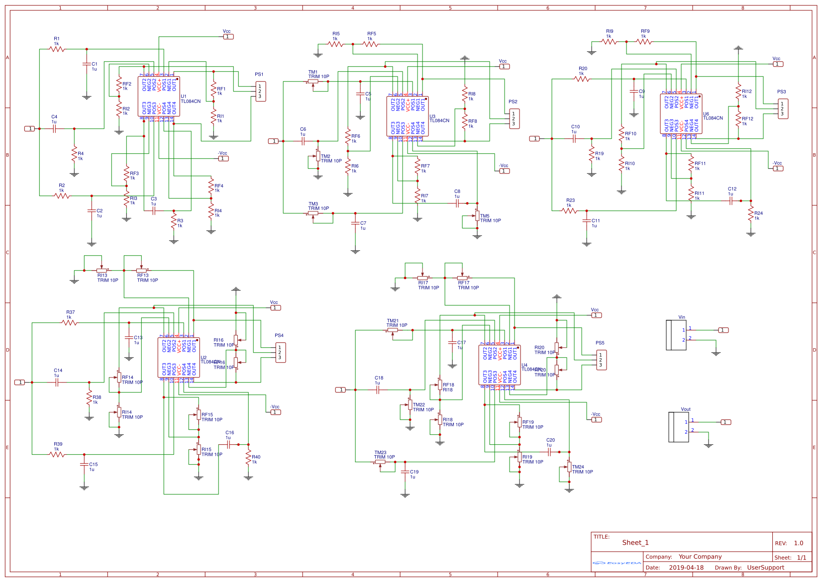 Crossover de 3 vias - Platform for creating and sharing projects - OSHWLab