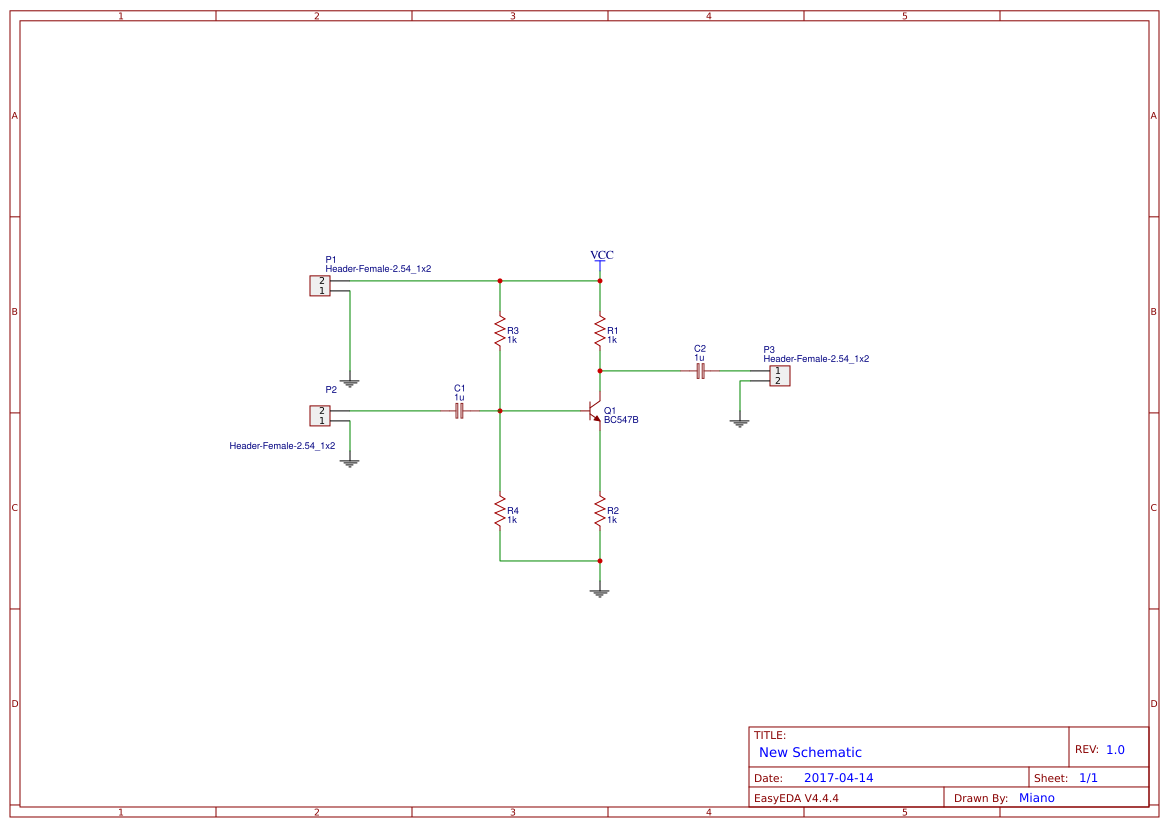 Pre com transistor - OSHWLab